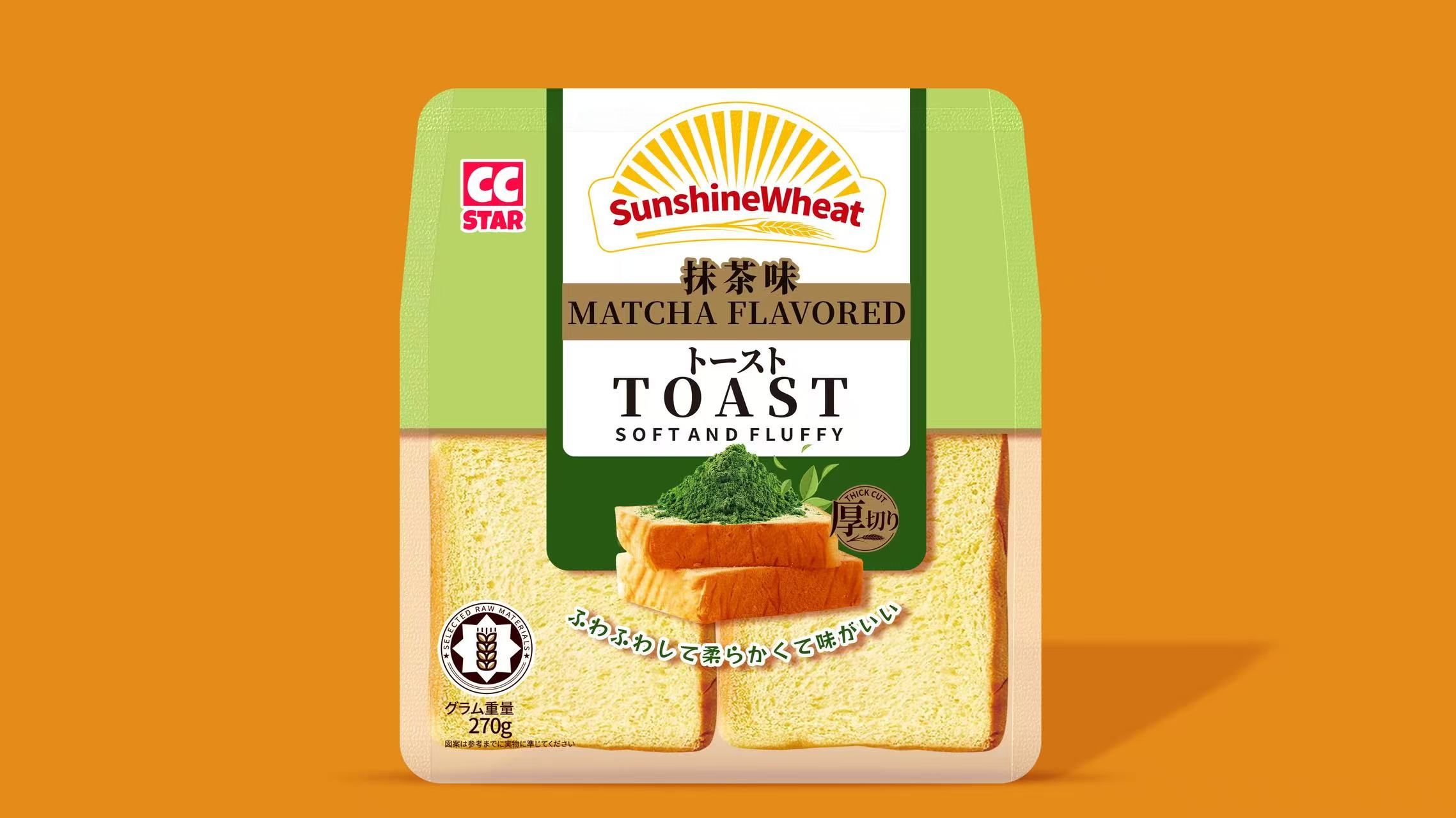 Buy Cc Star Sunny Toast (matcha Flavour) 270g from Rong Bridge trading ...