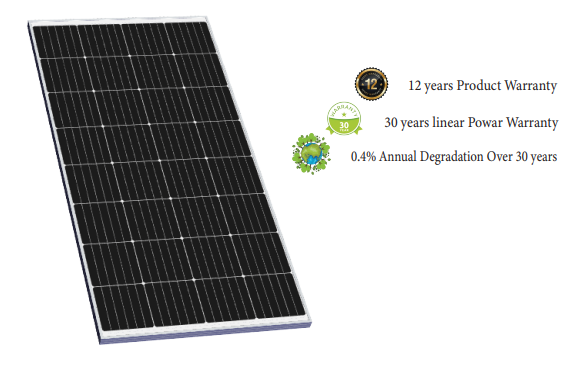Buy Mono Crystalline Pv Module Ral-165m32m5b 165wp/12v from RADIANT ...