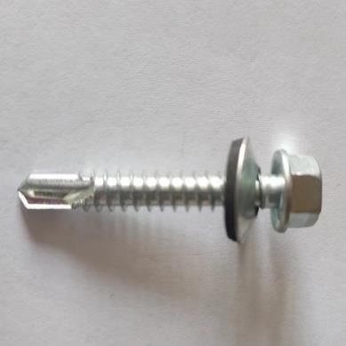 Buy Self-drilling Colored Screws Washer Hex Head Self Drilling Roofing ...