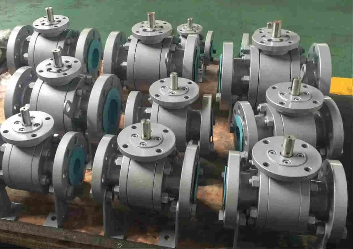 Buy Metal To Metal Trunnion Mounted Ball Valve from Wenzhou Henlem ...