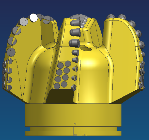 Buy Ruishi 12 1/4 Inch Api Standard Pdc Bit For Oil Well Drilling from ...