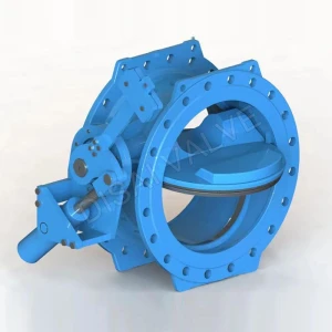 Buy Tilting Check Valve With Lever,counter Weight And Hydraulic Damper ...