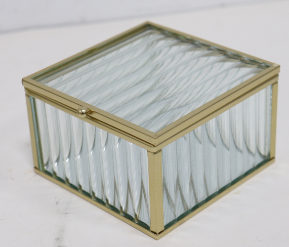 Buy Modern Jewelry Box, Metal Jewelry Box, Necklace, Ring, Bracelet ...