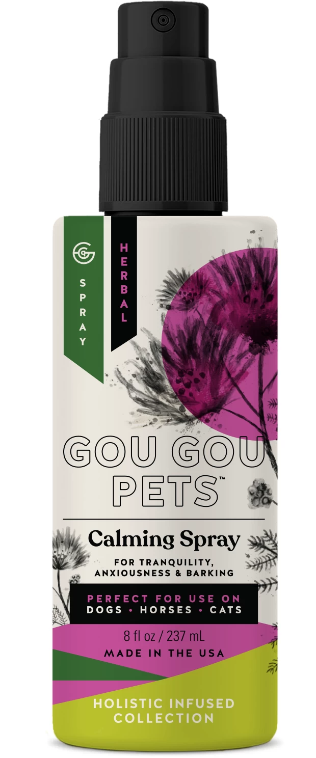 Buy Holistic Natural Herbal Calming Spray For Dog, Cat, And Horse. Ease ...