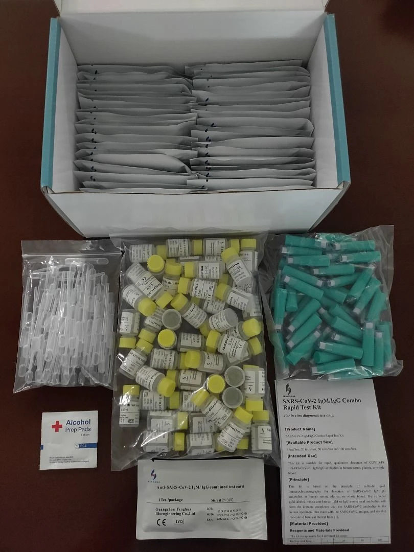 Buy Covid-19 Igm/igg Rapid Testkit Medical And Home Use With Different ...