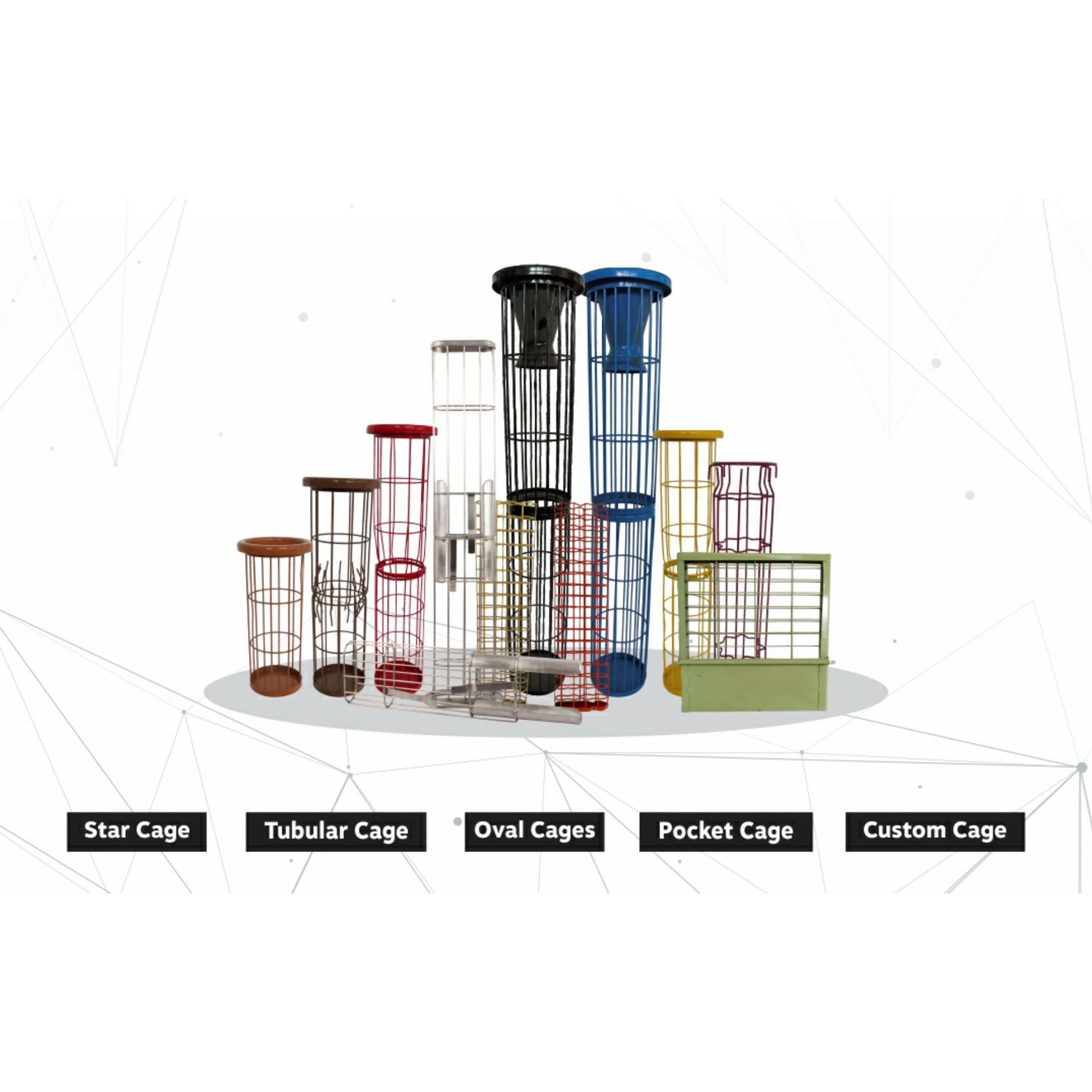 Buy Cages from Industrial Filters And Fabrics Pvt. Ltd., India ...
