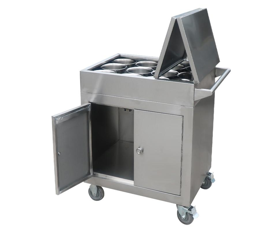 Buy Commercial Stainless Steel Condiment Carts – 2-tier & 3-tier ...