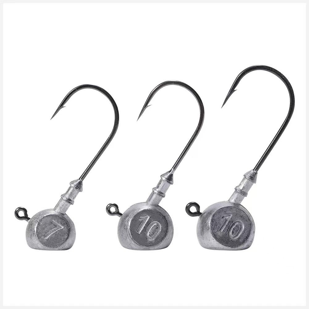 Buy Lead Head Hook Anti-hanging Bottom Reinforced Lure Hook Tumbler ...