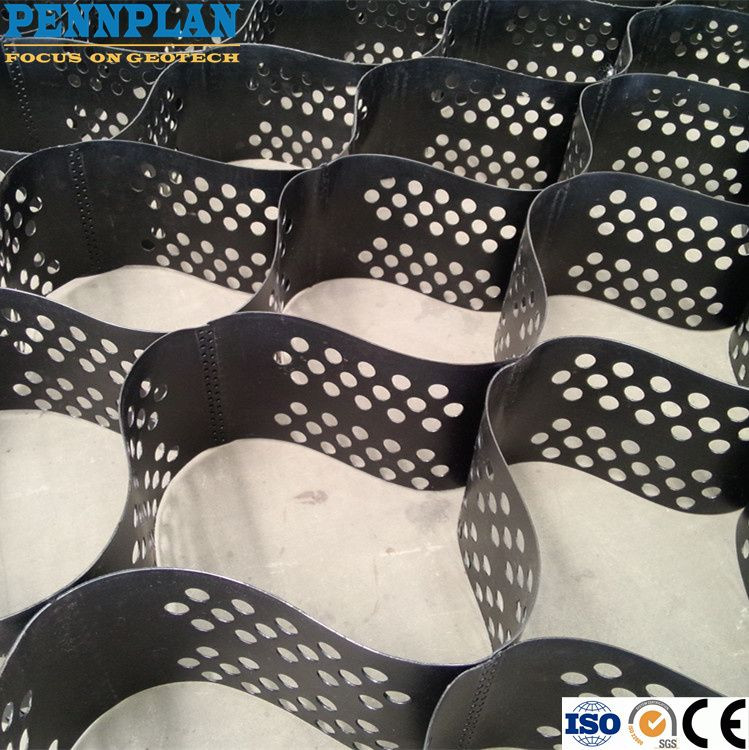 Buy Geocell Roadworks Paving Honeycomb Gravel Grid For Parking Lots ...