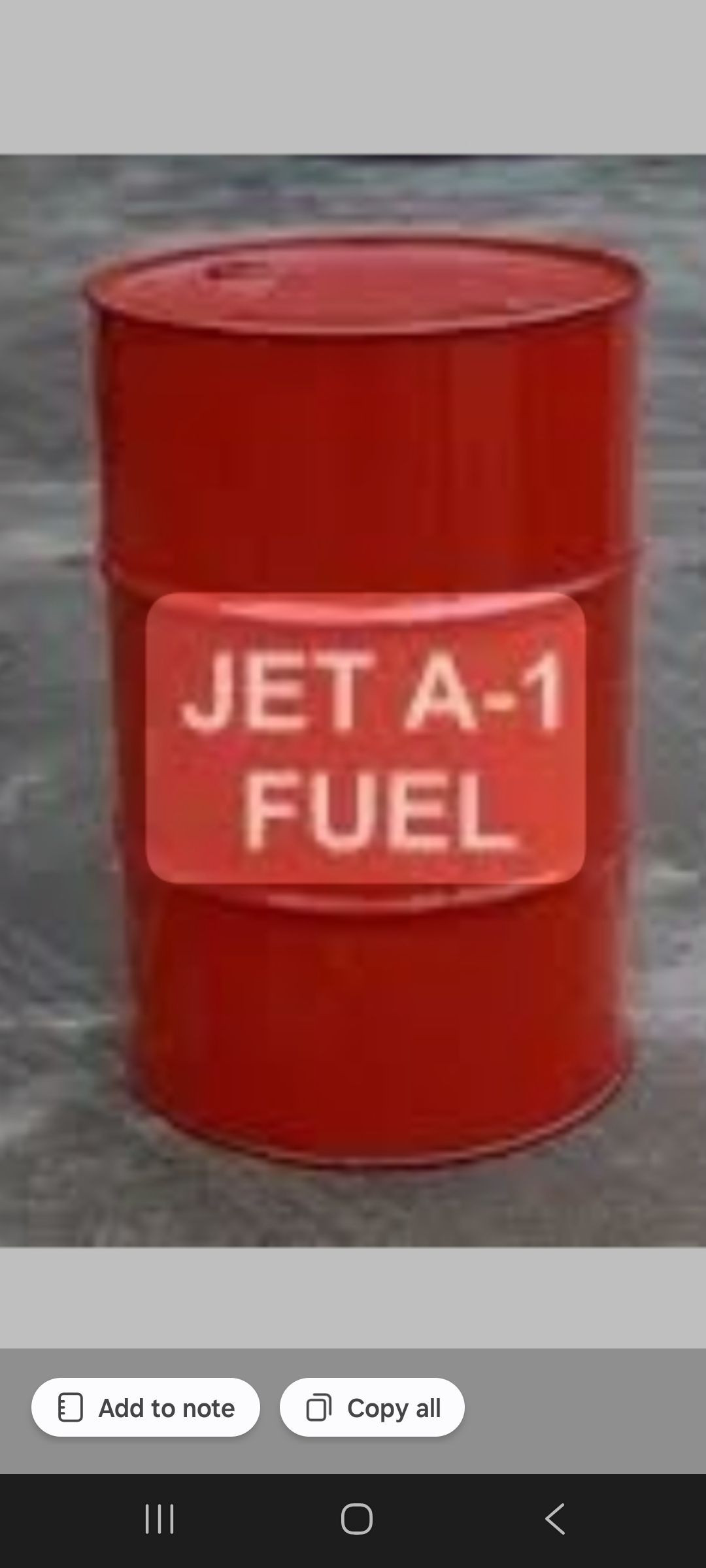 Buy Jet A1 Fuel from Century Construction, USA | Tradewheel.com
