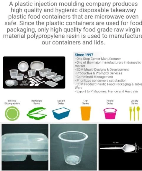 Buy Disposable Plastic Food Containers from Ali industries, Pakistan ...