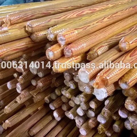 Buy 1200mm Pvc Coated Wooden Broom Handle From Vietnam from KE GO ...