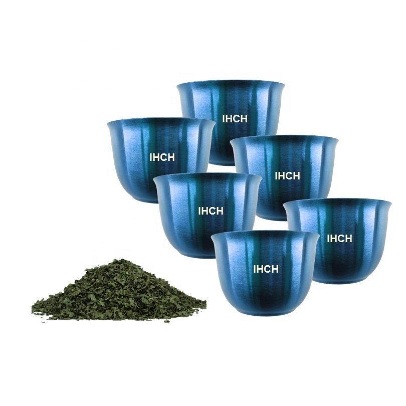 Buy 2020 Stainless Steel Arabic Cawa Coffee Tea Cups Turkish Cups Gift ...