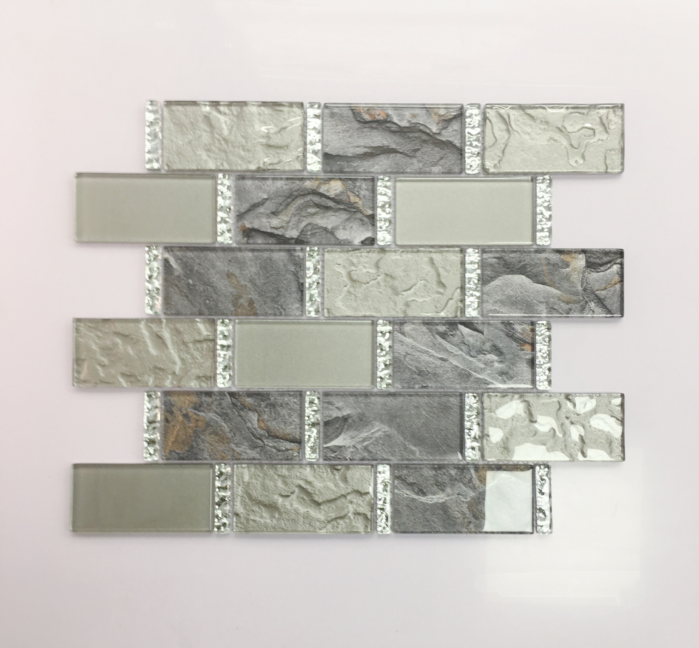 Buy 2022 High Quality Crystal Glass Mosaic Tiles For Wall from Favor ...