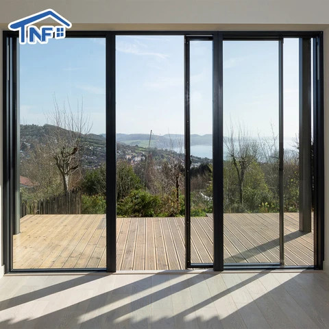 Buy 2024 Nf Latest Design Wind Proof Sound Insulation Sliding Glass ...