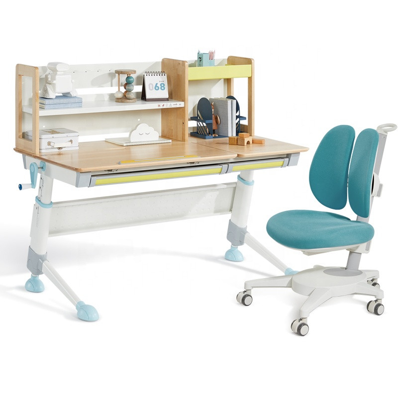 Buy 2m2kids Baby Study Table And Chair 2021 New Arrival Solid Wood Desk ...