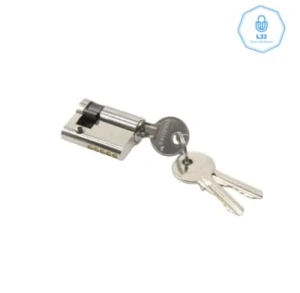 Buy 40mm Bathroom Half Euro Single Open Brass Door Lock Cylinder Door ...