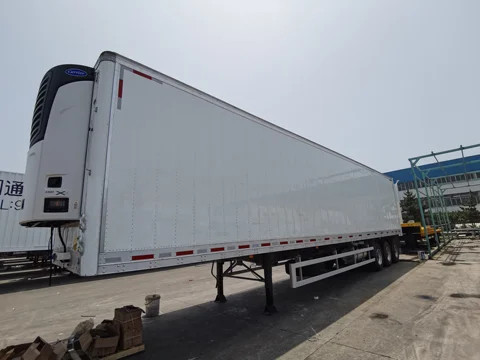 Buy 45ft Cimc Vanguard Refrigerated Semi-trailer With Thermo King ...