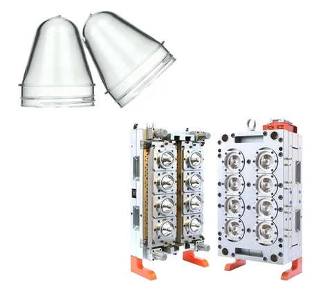 Buy 6 Cavities Hot Runner Valve Gate Pet Jar Preform Injection Mold ...