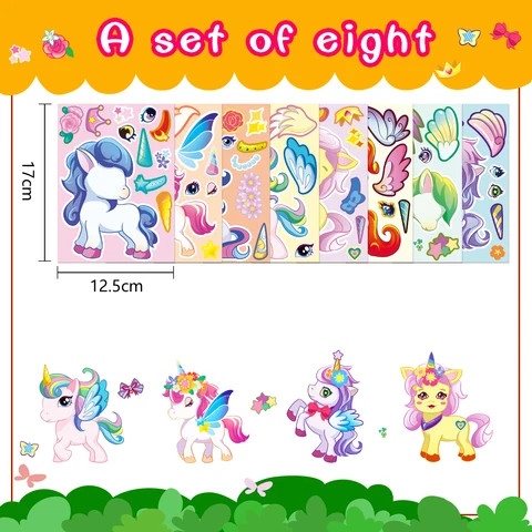 Buy 8pcs High Quality Kawaii Animal Custom Sticker Printing Decorative ...