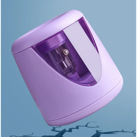 Buy Battery Electric Pencil Sharpener Semi-automatic Pencil Sharpening ...