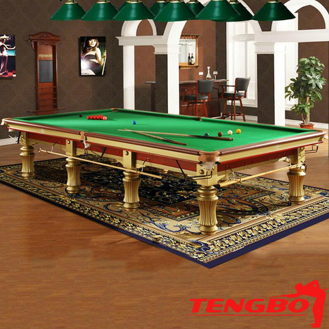 Buy Best Selling Snooker Table British Pool Table Gold Color Snooker ...
