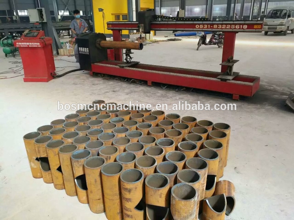 Buy Bossman Steel Tube Cutting Hole Machine Cnc Plasma Cutter Machinery ...