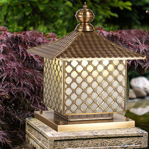 Buy C021 Main Gate Pillar Lighting For Parks Gardens Hotels Pillar ...