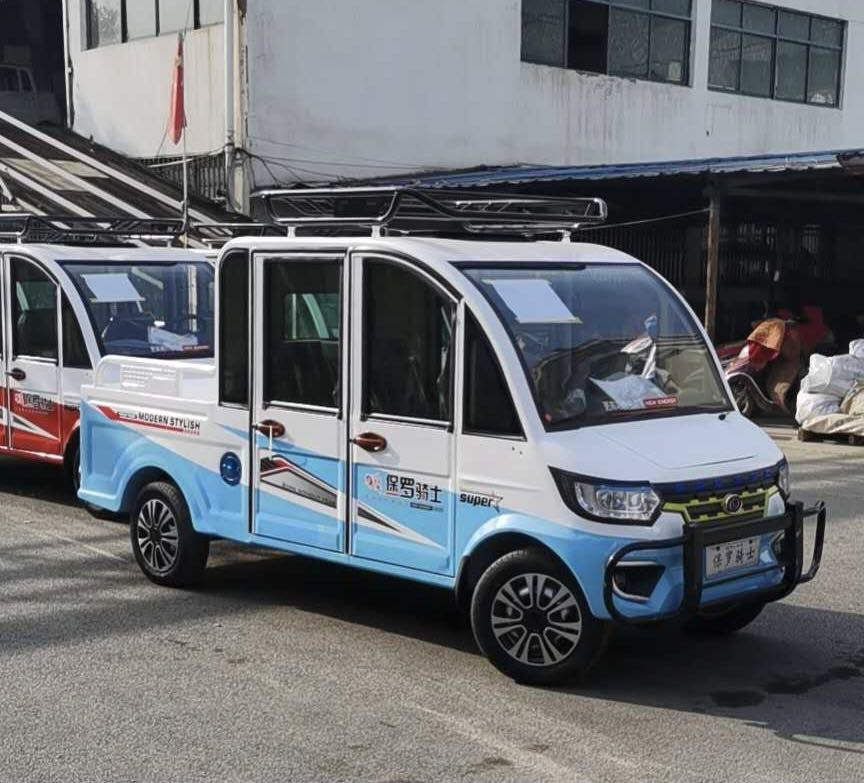 Buy Chang Li New Electric Car Electric Utility Vehicle With Cargo Box ...