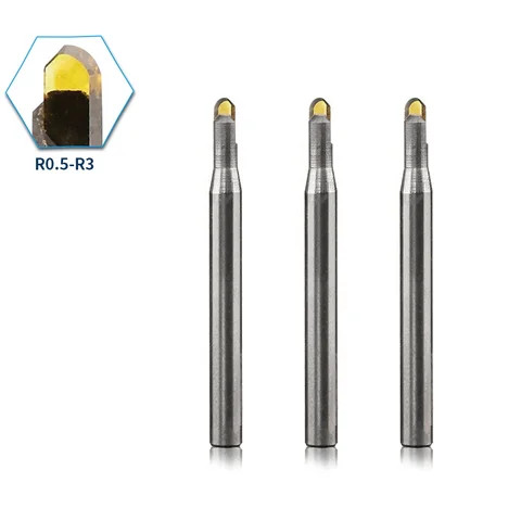 Buy Cnc Milling Cutter Ball Nose Diamond Coating Carbide End Mill For ...