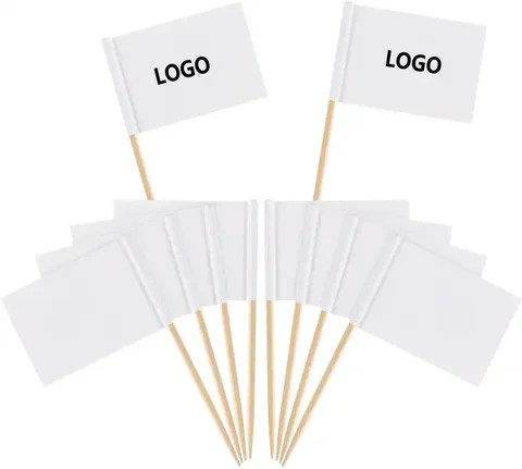 Buy Custom Blank Toothpick Flag Small Mini Labeling Marking Diy Stick ...