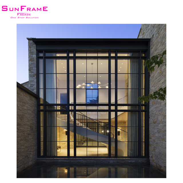 Buy Custom Curtain Wall Window Wall Panel Archicad With Solar System ...