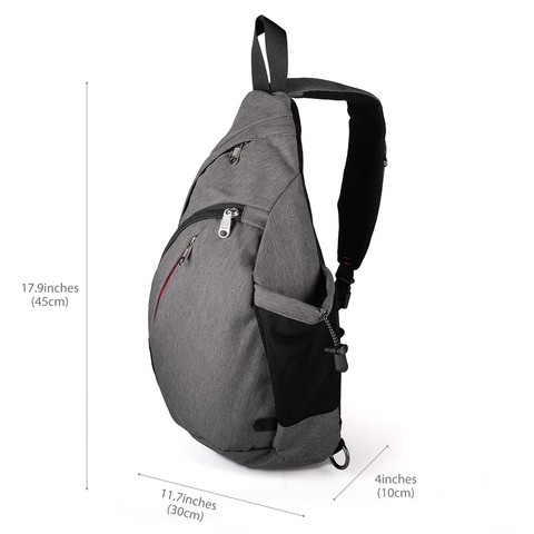 Buy Custom Outdoor Master Triangle Sling Bag Crossbody Shoulder Bags ...