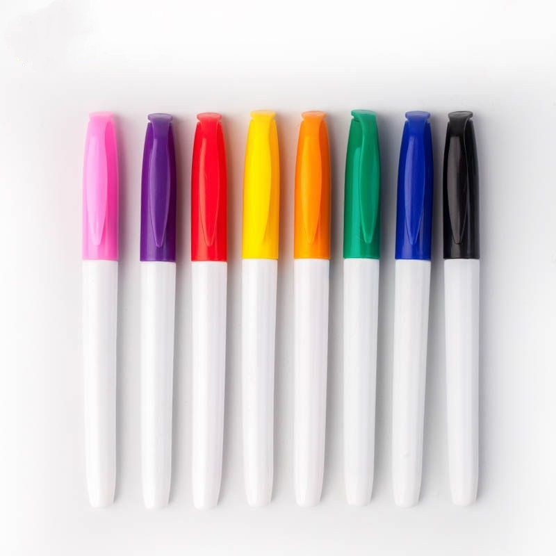 Buy Custom Package Permanent Fine Marker Set Of 8 Or 12 from Anhui ...