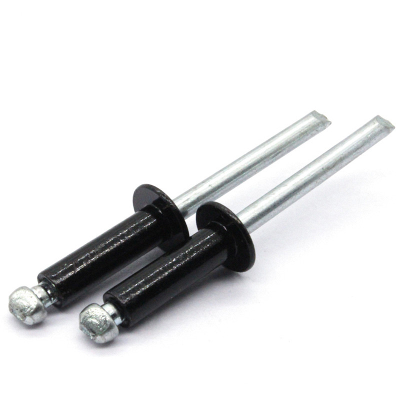 Buy Custom Rivets Black Anodized Blind Rivet Aluminum Steel Dome Head ...