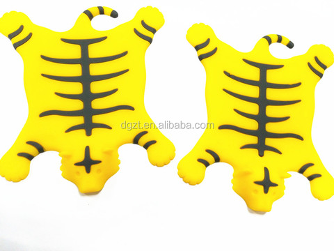 Buy Custom Two Color Animal Shape Silicone Cup Mat Coaster from ...