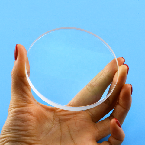 Buy Customizable K9 Bk7 Optical Quartz Glass 100mm Projector Plano Convex Lens from Dongguan Hap ...