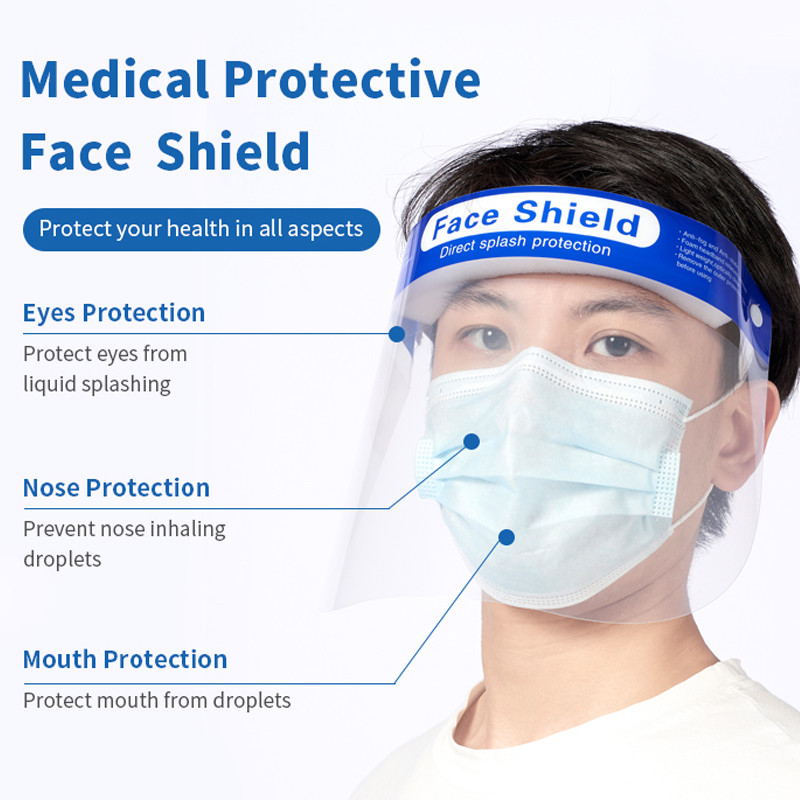 Buy Customizable Shields Protection Medical Face Shield Extention from ...