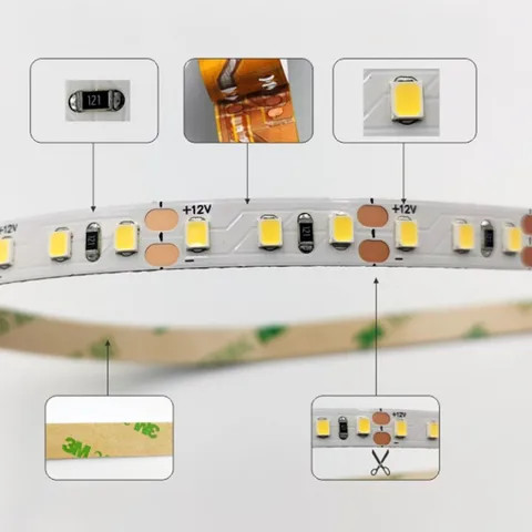 Buy Customized 2300k/2700k/3000k/4000k/5000k 120 Beads Smd 2835 5v/12v ...