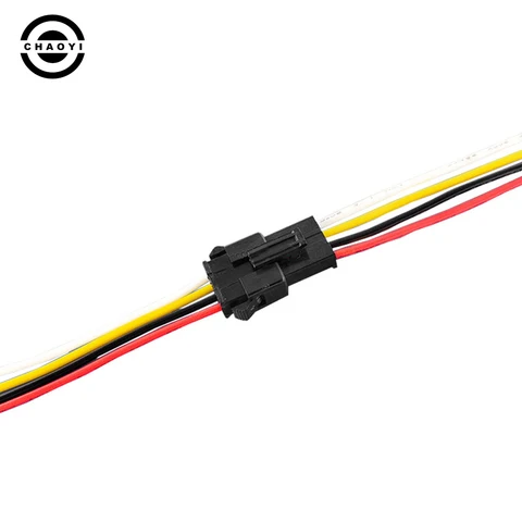 Buy Customized 2pin 3pin Male To Female Plug Jst Sm2.54m Connector With ...