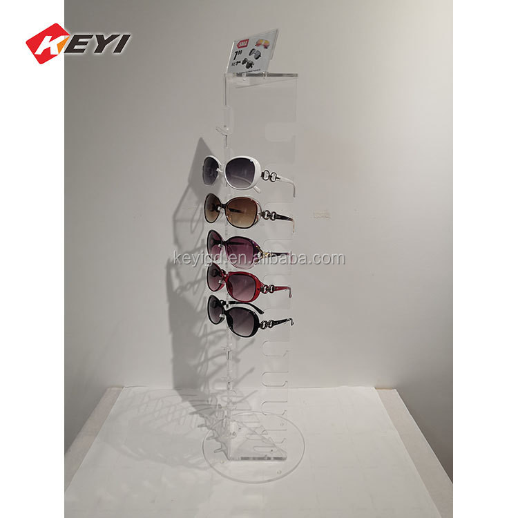 Buy Customized Countertop Eyeglass Acrylic Display Stand Clear ...