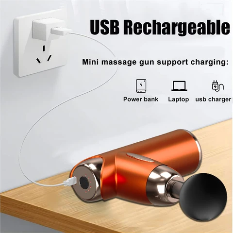 Buy Deep Tissue Mini Massage Gun Muscle Relaxation Striker Fitness Gun ...