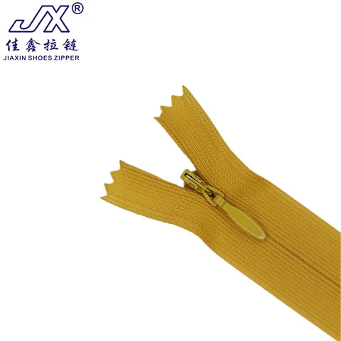 Buy Delicate Lightweight Zip 4# Invisible Mesh Edge Closed End Zippers ...