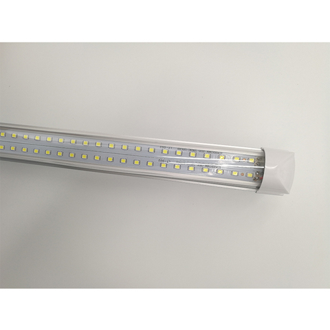 Buy Double Strips Ce Rohs 36w 60w T8 Led Tube Light 1.2m 2.4m 4ft 8ft ...