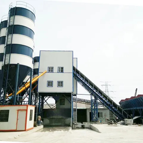 Buy Factory Fully Automatic Electric Concrete Batching Plant Hzs60 Pre ...