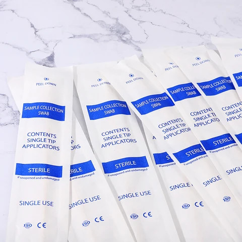 Buy Factory Sample Collection Tipped Applicator Single Tip Large Head ...