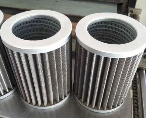 Buy Folding Metal Filter, Stainless Steel Candle Filter, Pleated Metal ...