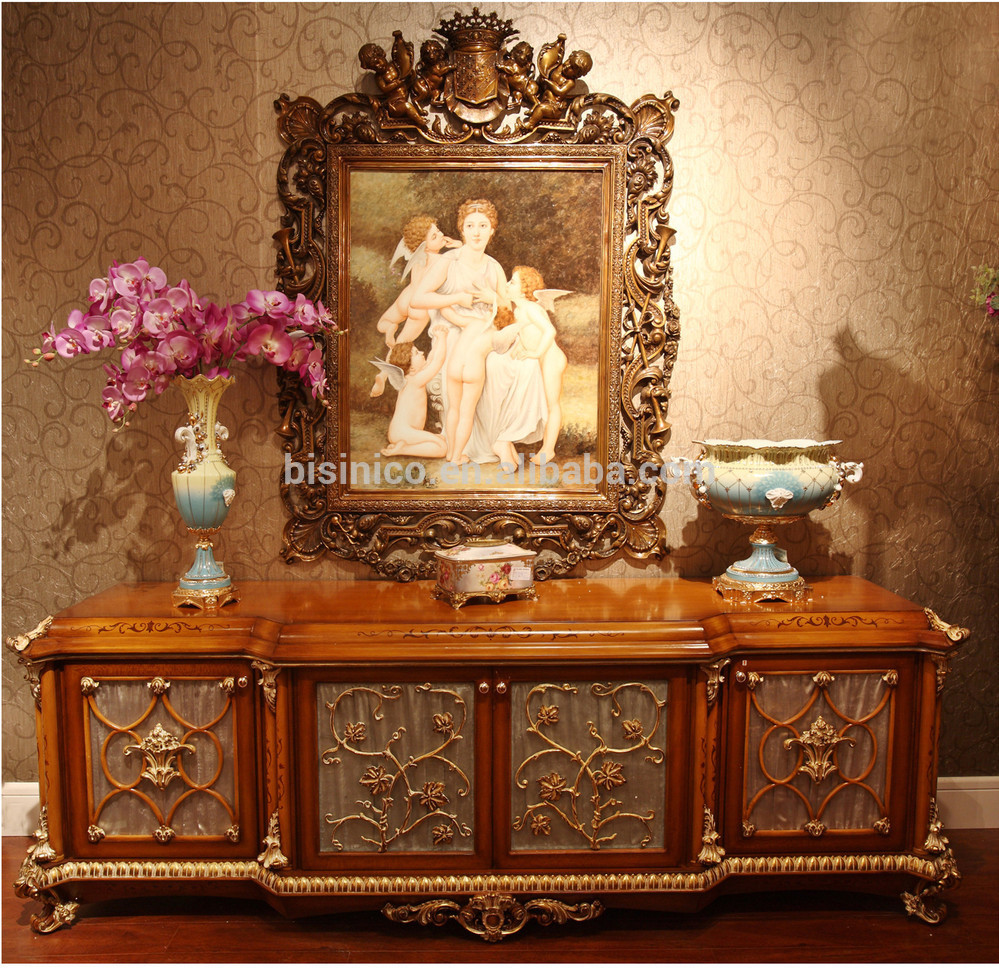 Buy French Baroque Style Luxury Executive Office Desk/ European Classic ...