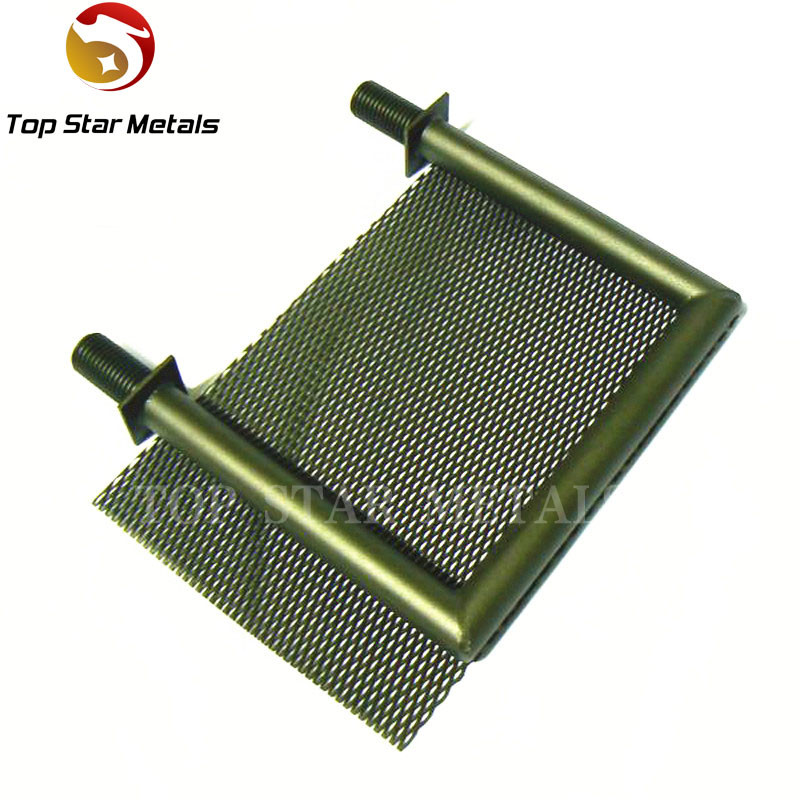 Buy Gr2 Titanium Anode Baskets Titanium Mesh For Electroplating from ...