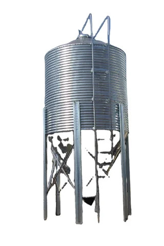 Buy Grain Silos 3-43 Ton Galvanized Steel Feeding Silos For Poultry ...